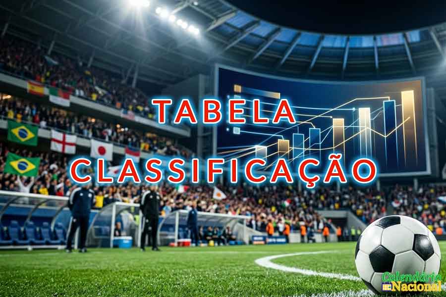 Tabela de Classificação Geral - Copa 2026